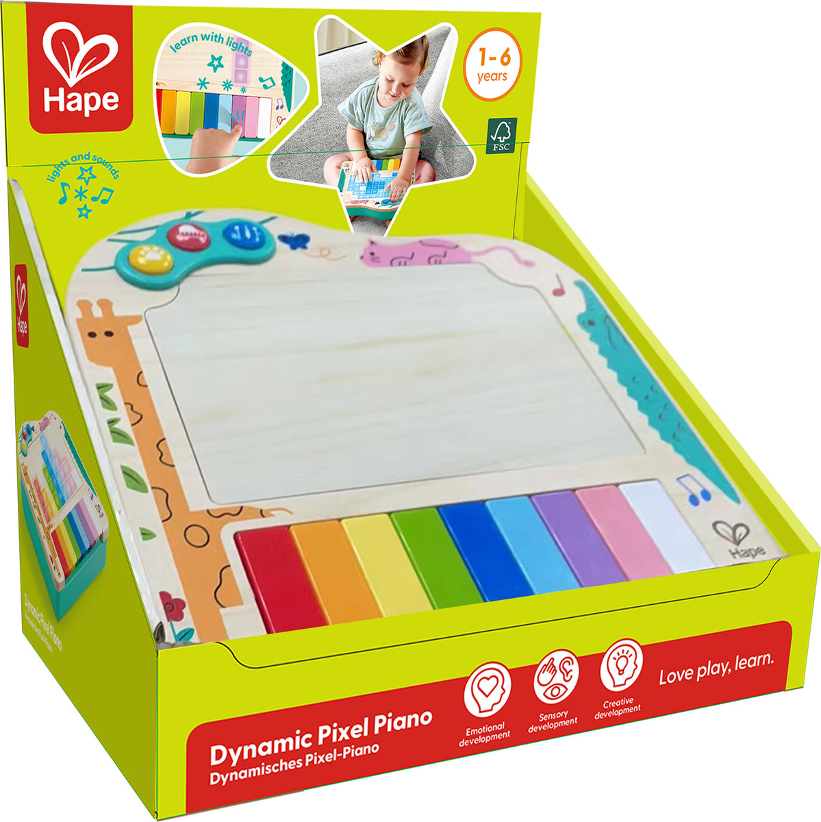 Pixel Piano | Hape | E0635| TimbukToys