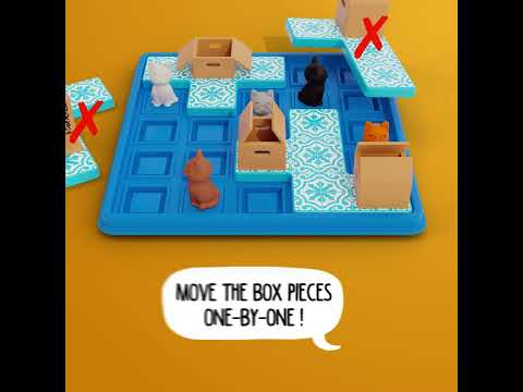 Cats & Boxes Puzzle Game| TimbukToys