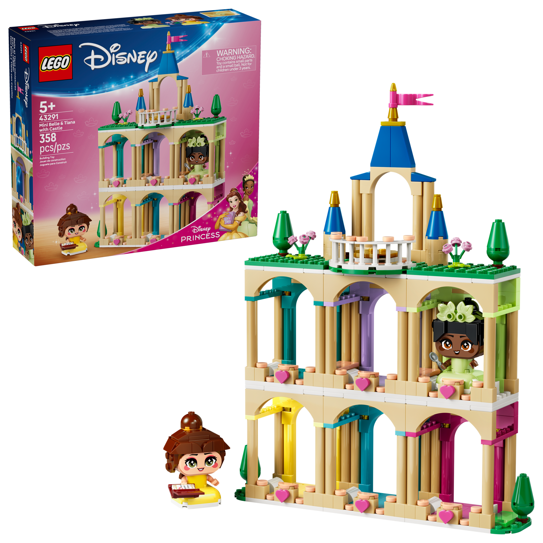LEGO® Disney™ 43291 Mini Belle & Tiana with Castle – TimbukToys