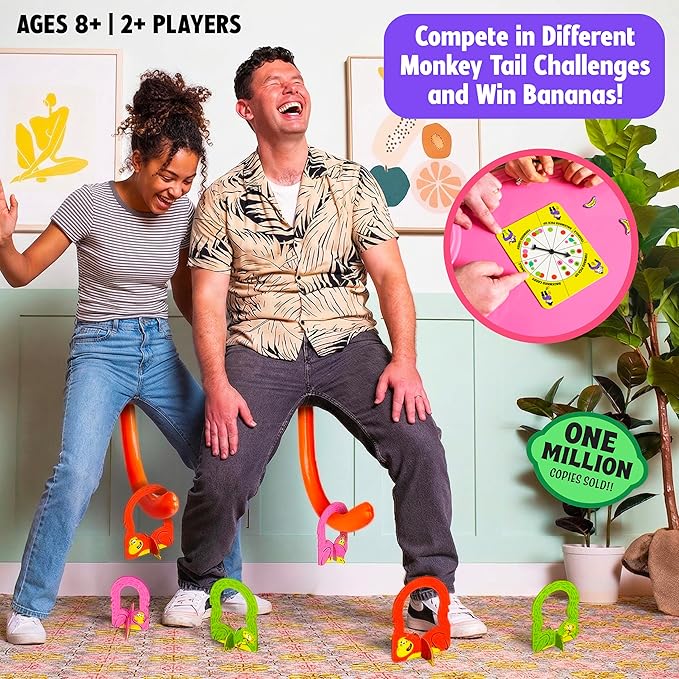 McMiller Entertainment It's Bananas Monkey Tail Game – TimbukToys