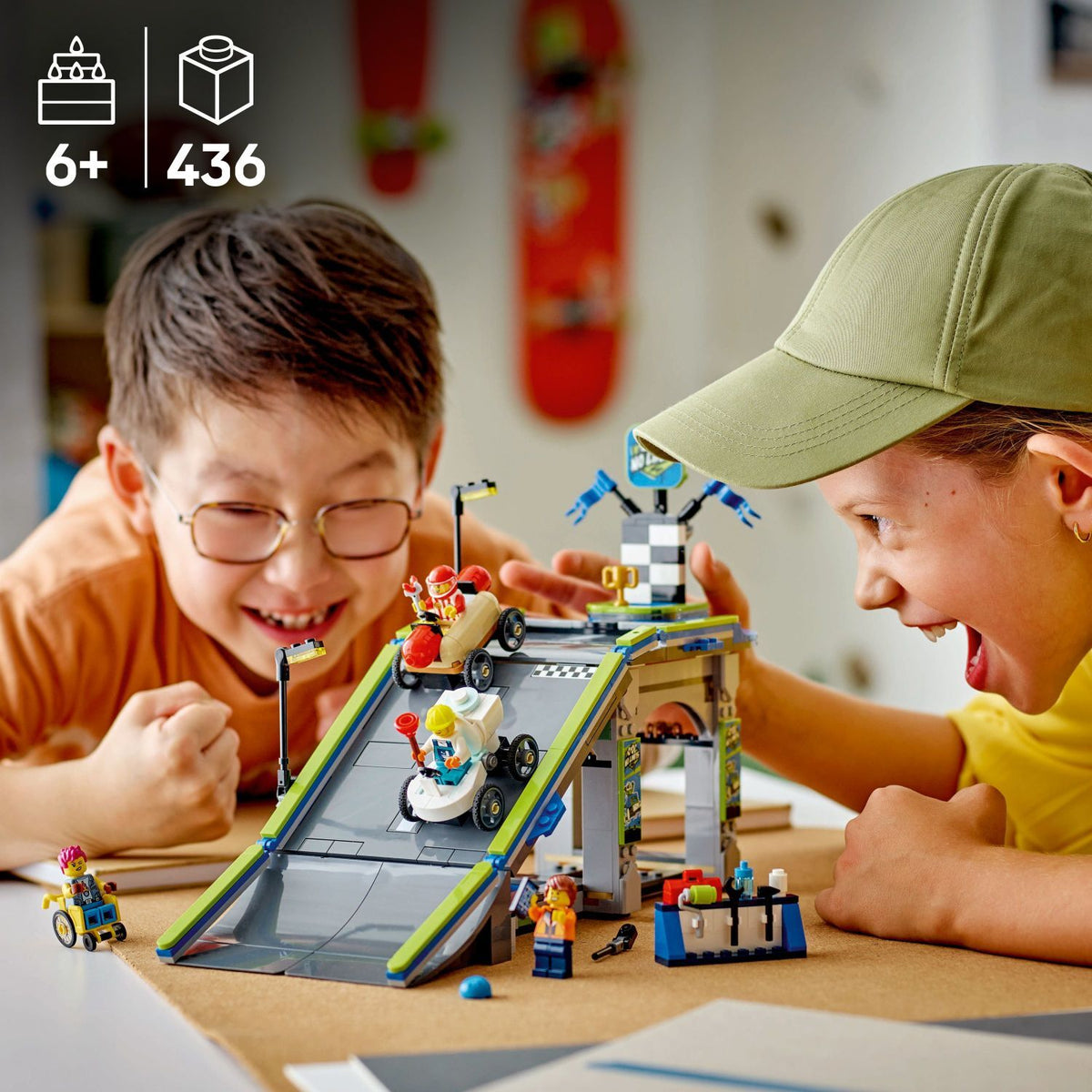 LEGO® City 60460 Great Vehicles No Limits Race Car Ramp Track| TimbukToys