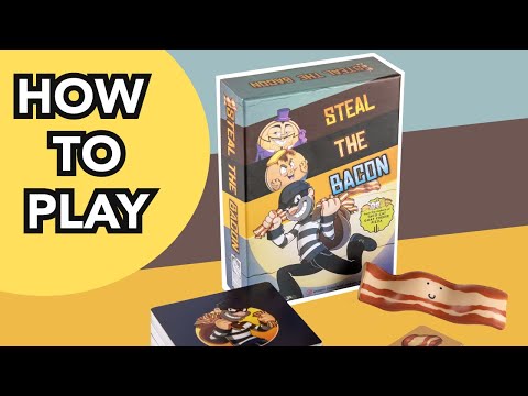 Steal the Bacon Card Game| TimbukToys