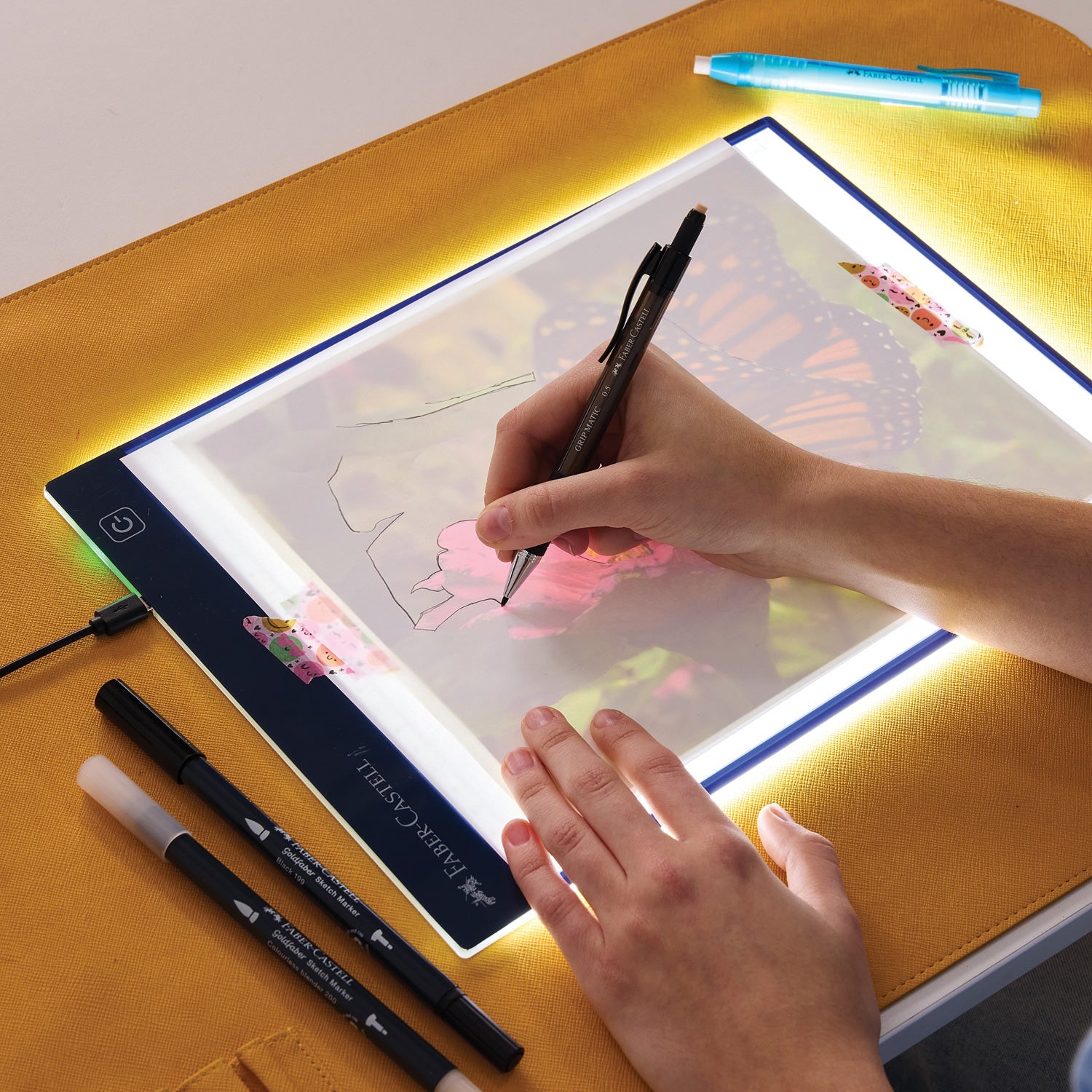 Faber-Castell LED Light Tracing Board – TimbukToys